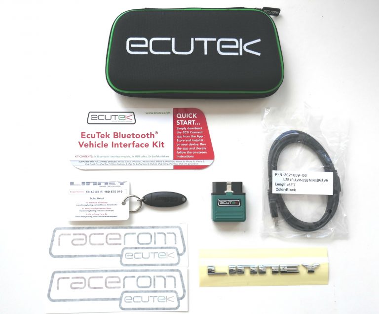 EcuTek Bluetooth Vehicle Interface kit + Dongle Key + 2 Licences